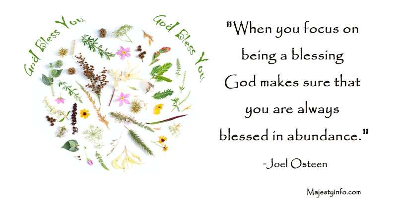 God's Blessings And God Bless You Quotes - With Beautiful Images