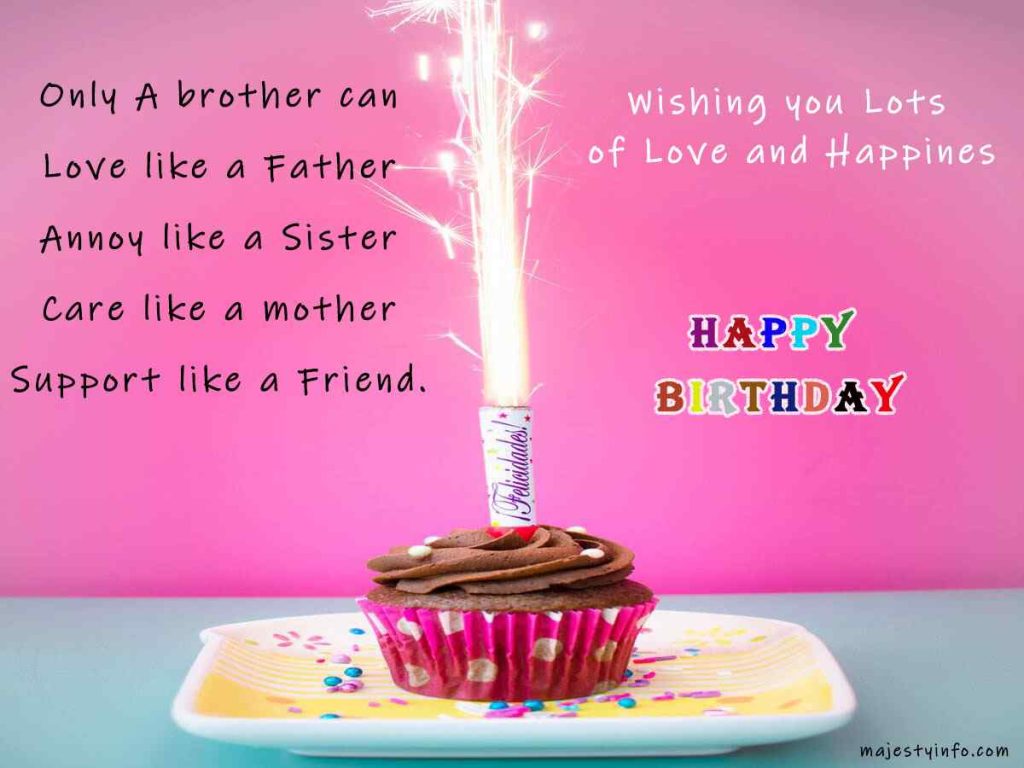 Birthday Wishes For Brother With Beautiful Images